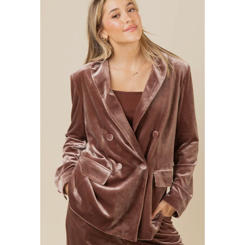 Murphy Brown Velvet Jacket – Savannah Hoffman Designs