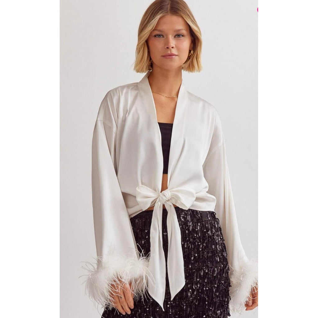 Zsa Zsa Jacket - White – Savannah Hoffman Designs